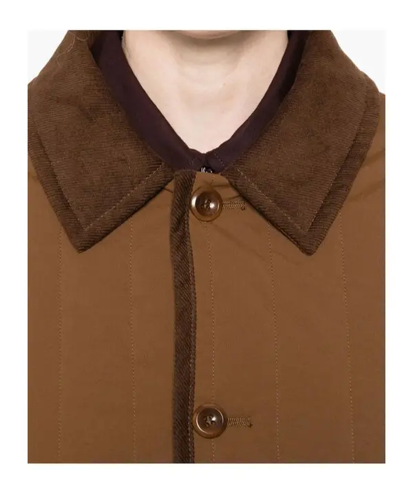 A.p.c. Long-sleeved Quilted Jacket