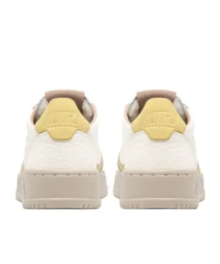 AUTRY Perforated Low-top Sneakers - White