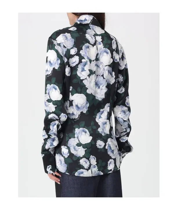 Stella McCartney Floral Print Long Sleeve Shirt