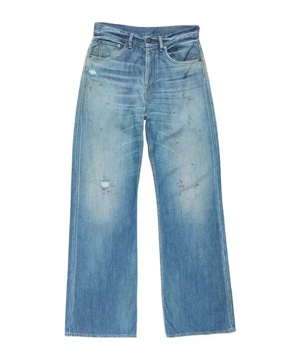 Acne Studios Mid-rise Wide-leg Jeans