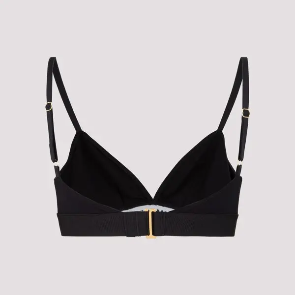 TOM FORD Logo Waistband Bra - Black