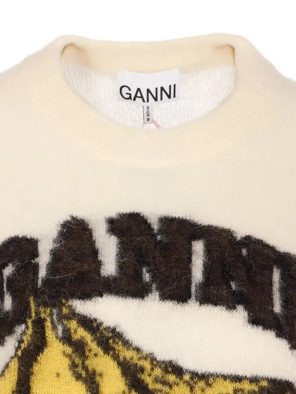 GANNI Graphic Knit T-shirt