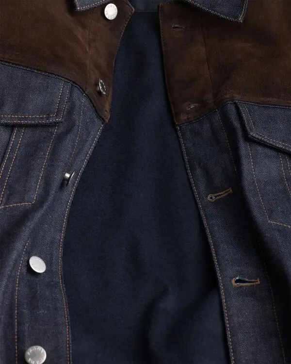 Prada Panelled Denim Jacket