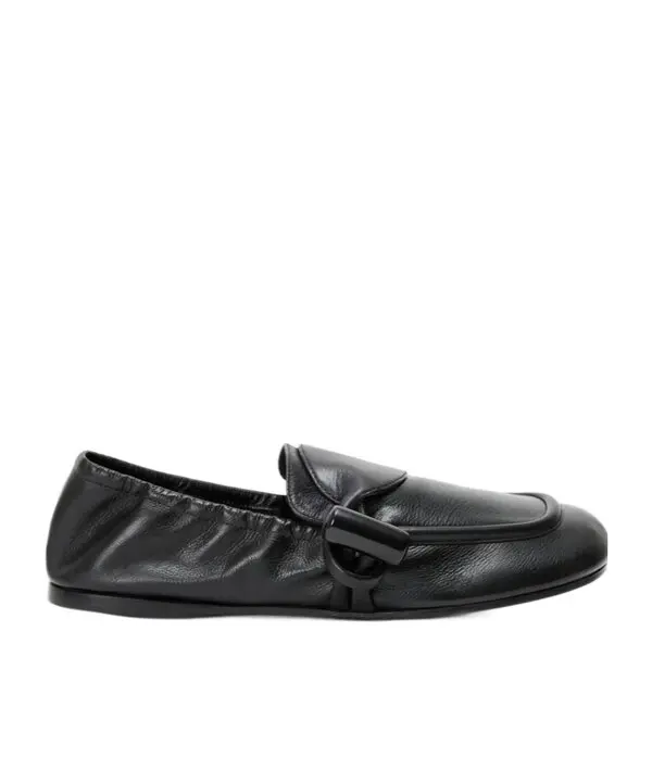 Loewe Toggle Loafers - Black