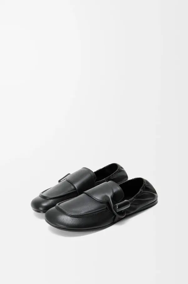 Loewe Toggle Loafers - Black
