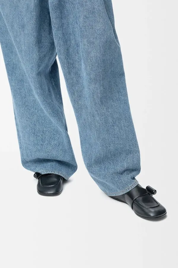 Loewe Toggle Loafers - Black