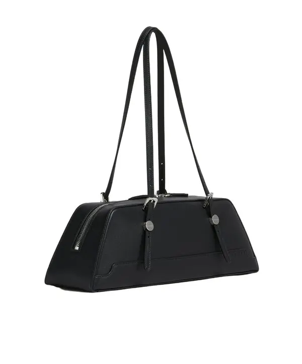 Marni Leather Dot Duffle Bag - Black