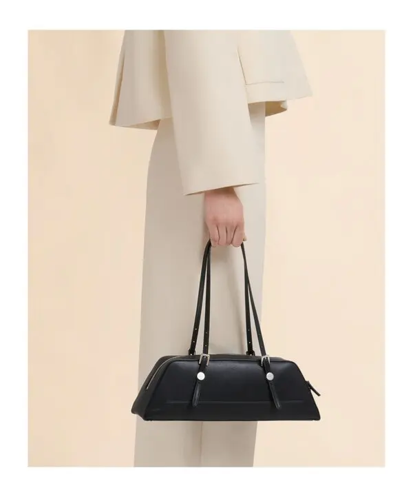 Marni Leather Dot Duffle Bag - Black