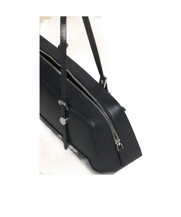 Marni Leather Dot Duffle Bag - Black