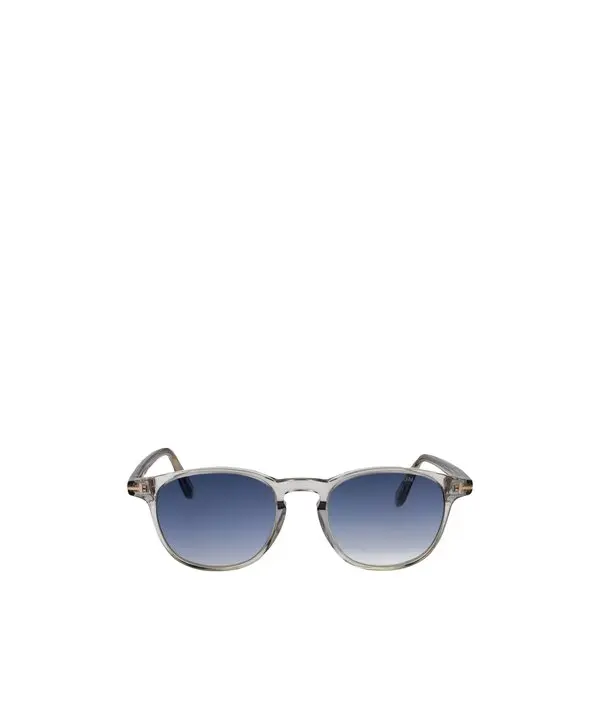 TOM FORD Holt Round Frame Sunglasses - Blue