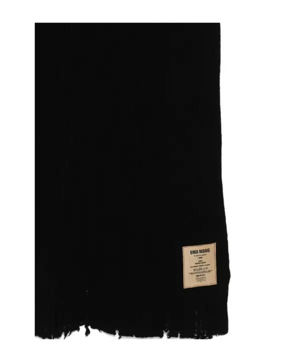 UMA WANG Ribbed-knit Scarf