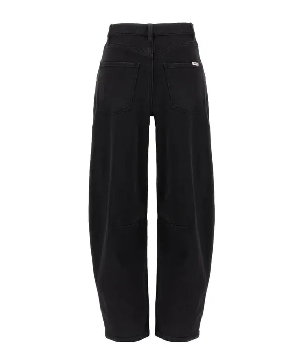 SELF-PORTRAIT High-rise Wide-leg Jeans