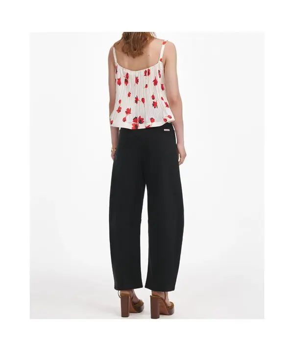 SELF-PORTRAIT High-rise Wide-leg Jeans