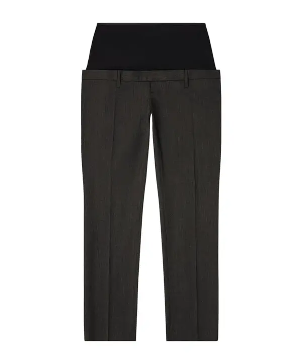 DIESEL® High-waisted Casual Pants - Black
