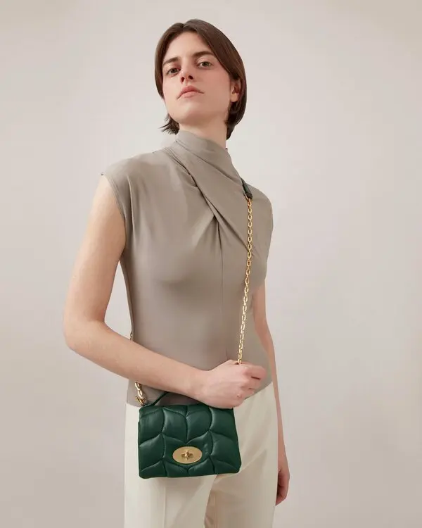 Mulberry Softie Nappa Leather Mini Bag - Green