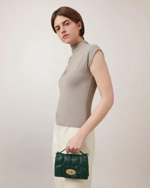 Mulberry Softie Nappa Leather Mini Bag - Green