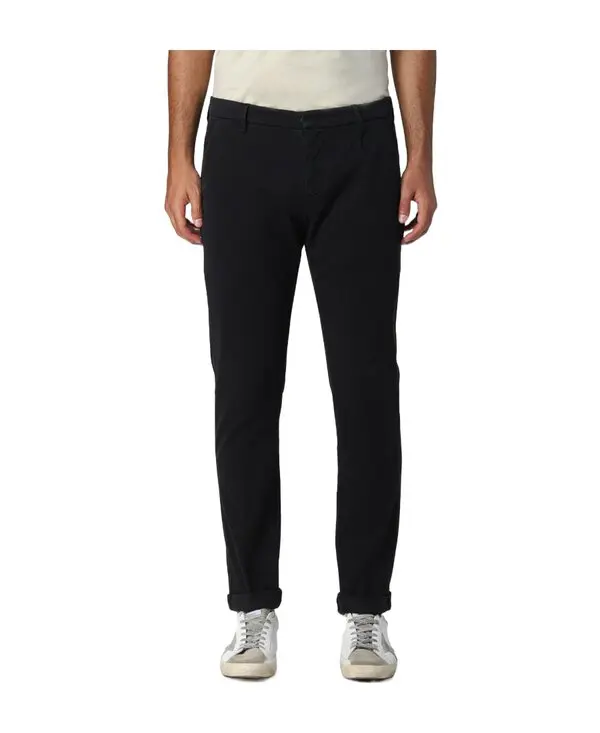 DONDUP Logo Trousers - Black