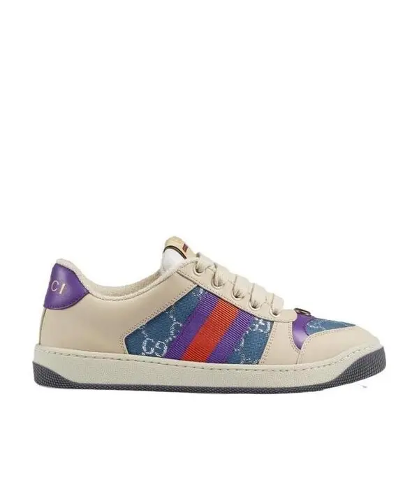 Gucci Screener Leather Sneakers