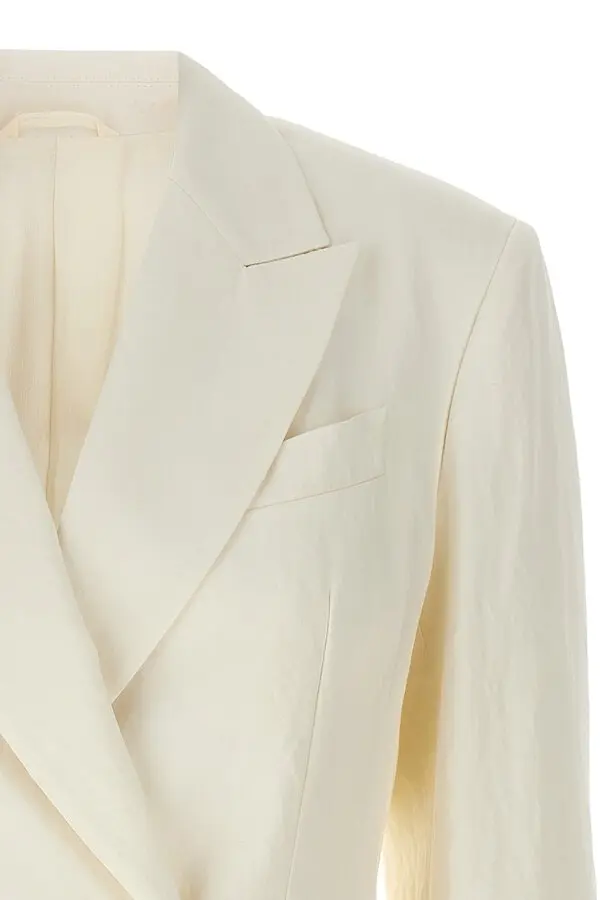 Brunello Cucinelli Double Breasted Tailored Blazer