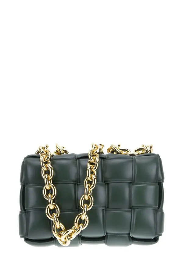 Bottega Veneta Chain Cassette Cross-body Bag - Green