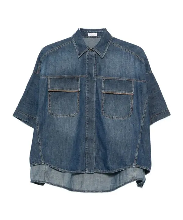 Brunello Cucinelli Denim Shirt