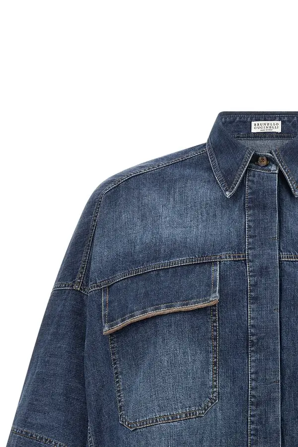 Brunello Cucinelli Denim Shirt