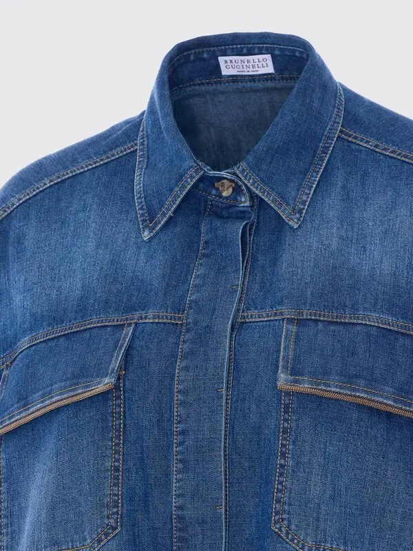 Brunello Cucinelli Denim Shirt
