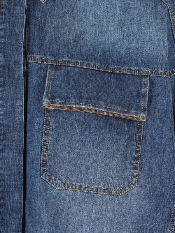 Brunello Cucinelli Denim Shirt