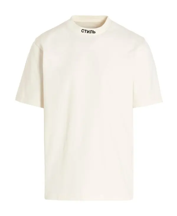 Heron Preston Logo Embroidered Crewneck T-shirt