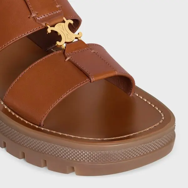 Celine Clea Mule In Calfskin