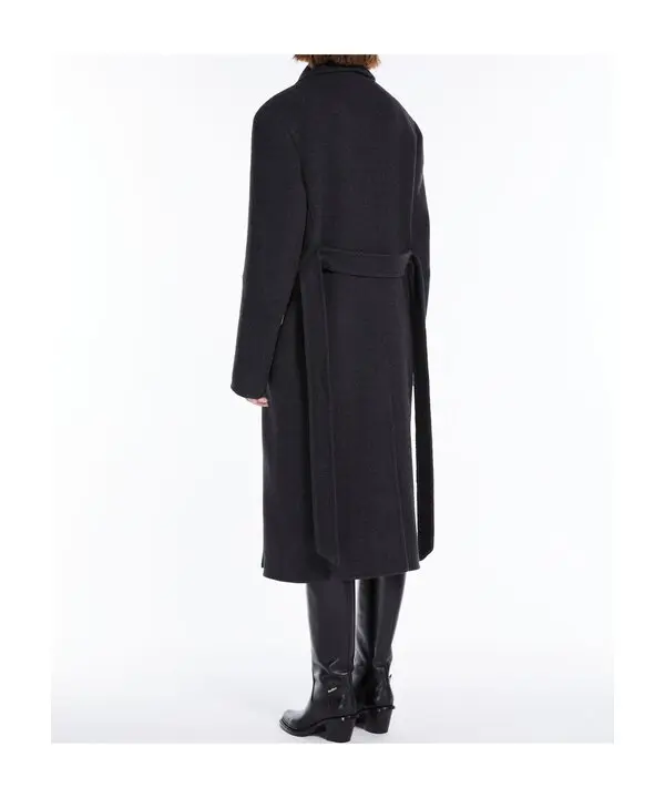 Max Mara Belted Long-sleeved Coat