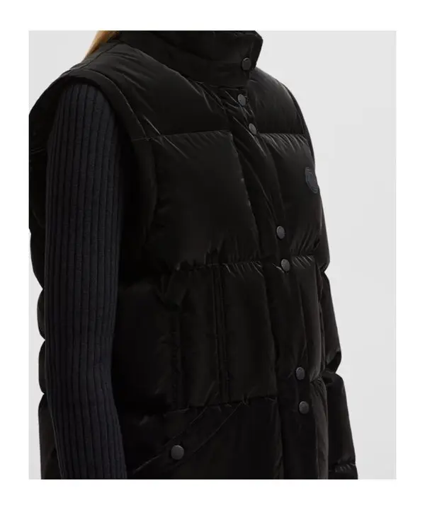 Moncler Allymes Down Jacket With Removable Hood And Sleeves