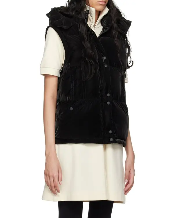 Moncler Allymes Down Jacket With Removable Hood And Sleeves