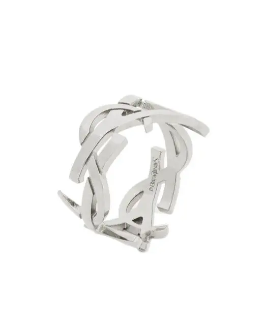 Saint Laurent Cassandre Ring - Silver