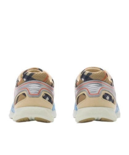Burberry Check Matrix Sport Sneakers - Sand