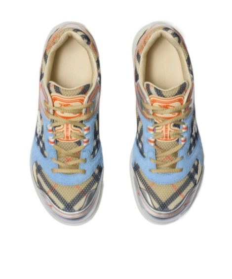 Burberry Check Matrix Sport Sneakers - Sand