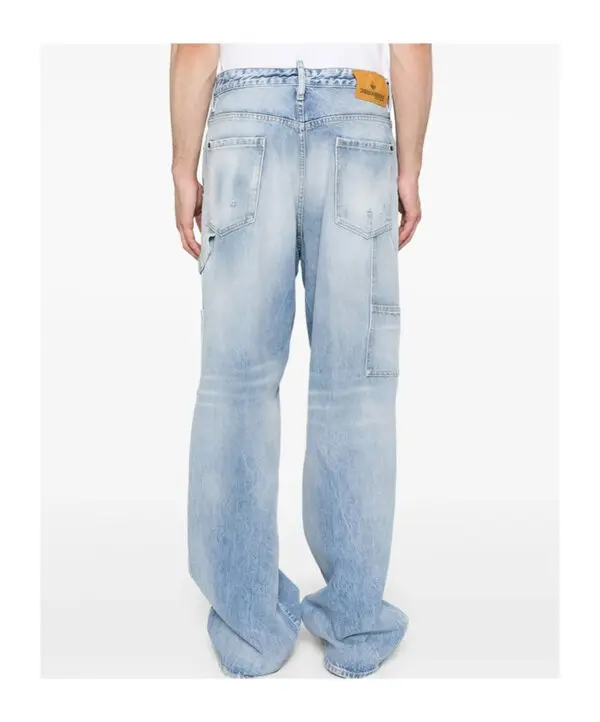 Dsquared2 Light Wash London Bro Jeans