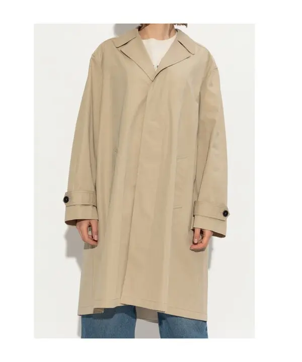 MAISON MARGIELA Curved Hem Coat