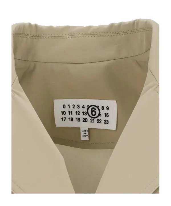 MAISON MARGIELA Curved Hem Coat