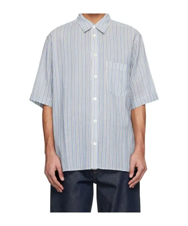 Isabel Marant Étoile Labilio Striped Shirt - Blue