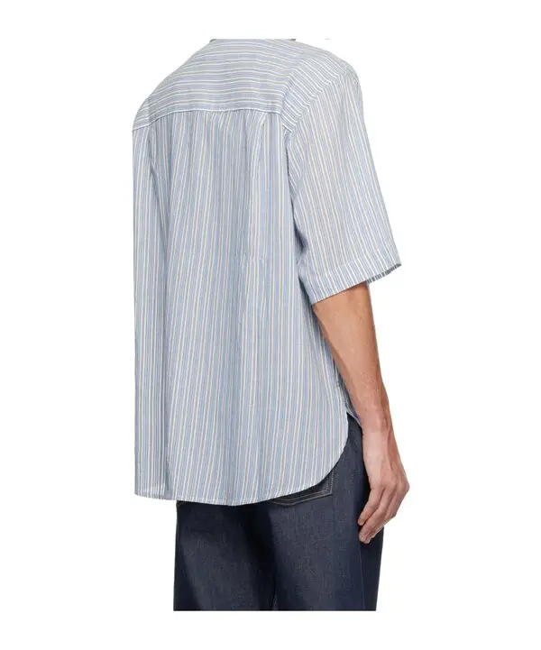 Isabel Marant Étoile Labilio Striped Shirt - Blue