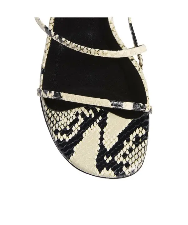 Khaite Loop Flat Sandals - Natural