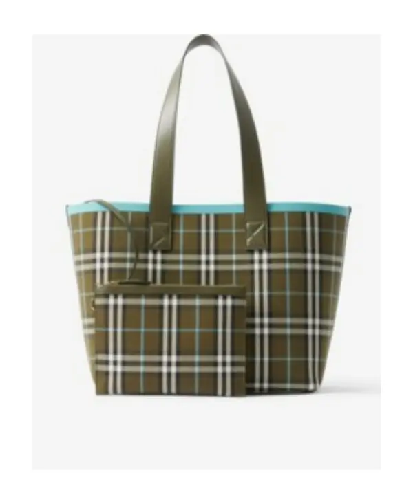 Burberry Vintage Checked Top Handle Bag