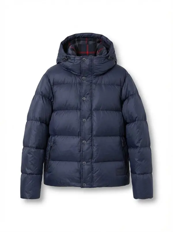 Burberry Quilted Down Jacket With Hood