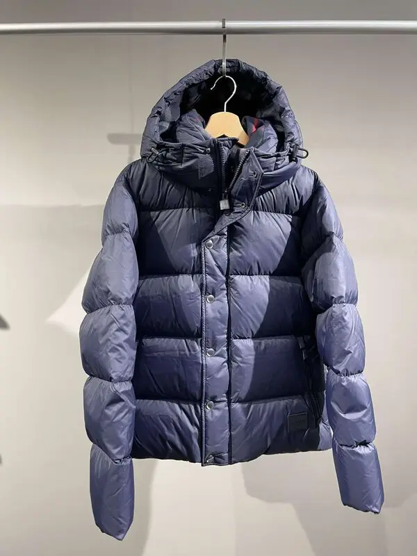 Burberry Quilted Down Jacket With Hood