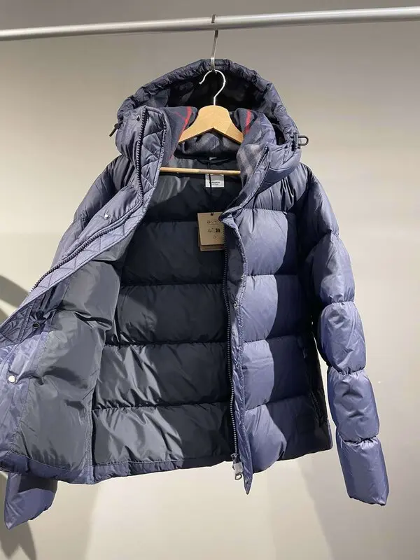 Burberry Quilted Down Jacket With Hood