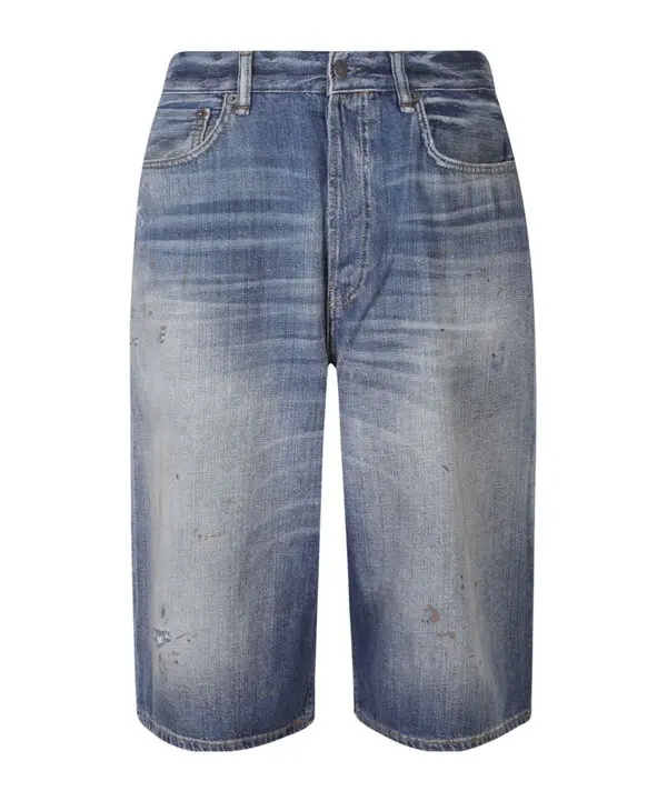 Acne Studios Distressed Wide-leg Jeans