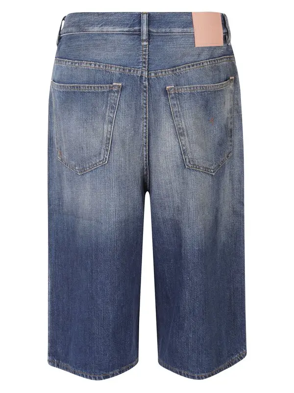 Acne Studios Distressed Wide-leg Jeans