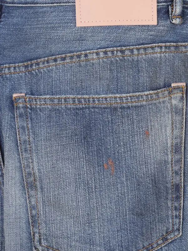 Acne Studios Distressed Wide-leg Jeans
