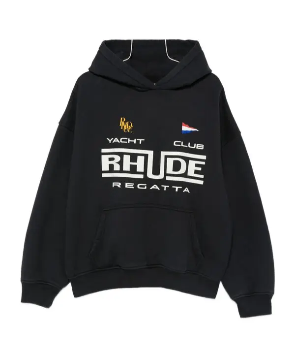 Rhude Regatta Yacht Club Hoodie - Black